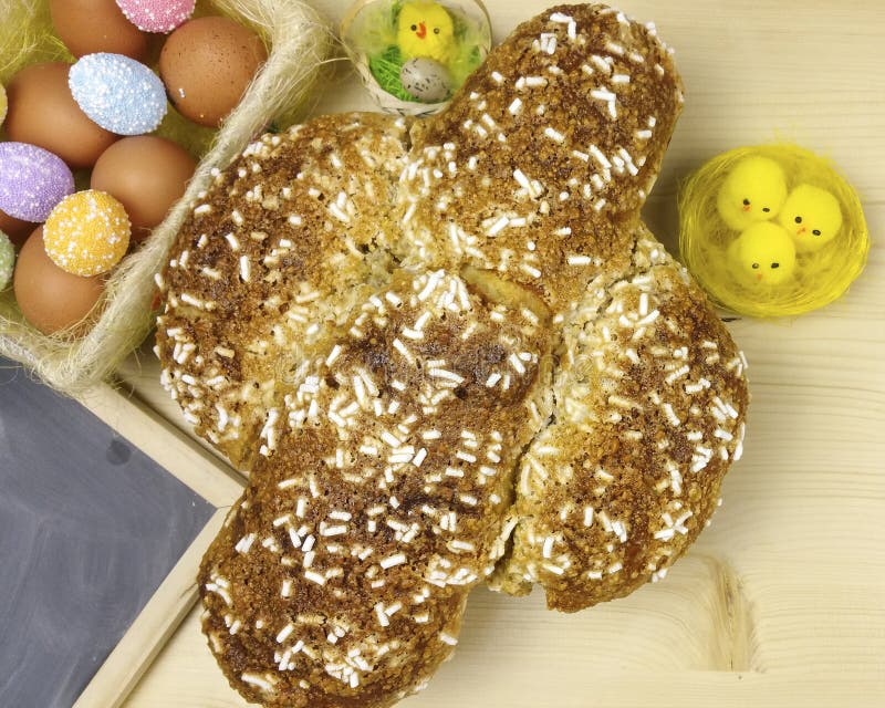 Easter dove cake stock photo. Image of holiday, slice - 88947186