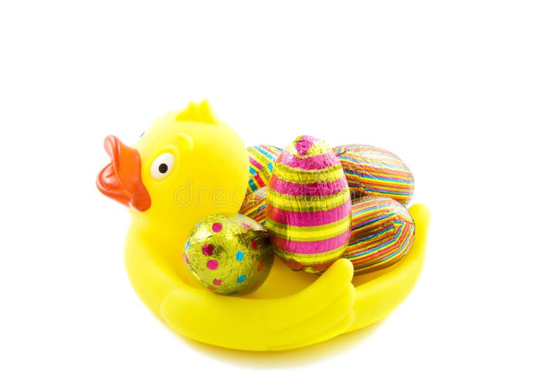 Easter duck stock photo. Image of white, religion, shiny - 13202706