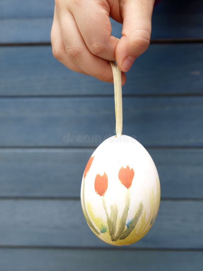Easter Egg stock photo. Image of religion, holiday, hand - 12860690