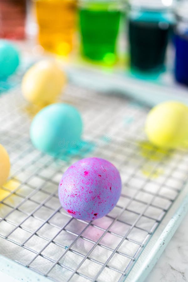 Easter egg coloring stock photo. Image of form, creativity - 273675720