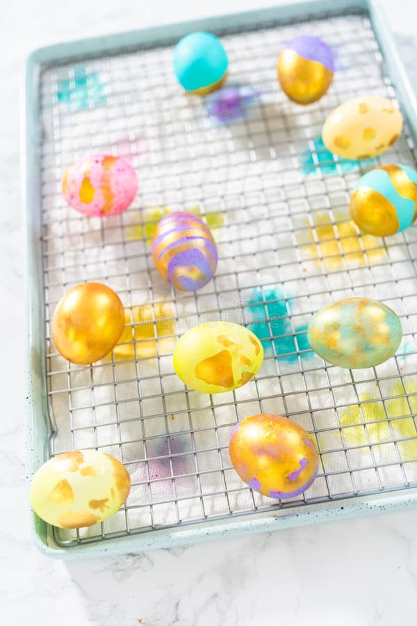 Easter egg coloring stock photo. Image of craft, cooking - 273674248