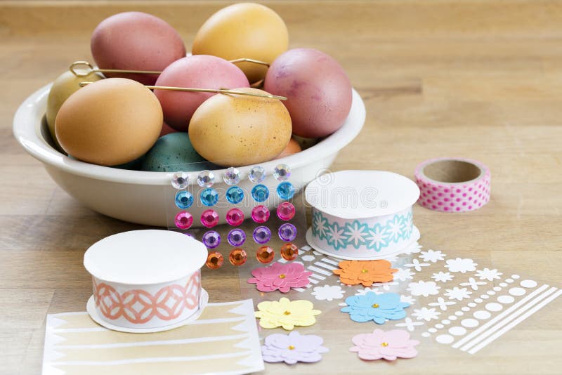 Easter Egg Decorating Tools Stock Photo - Image of green, people: 67925132