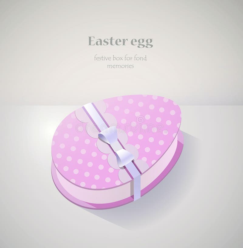 Easter egg stock vector. Illustration of package, gift - 39518187