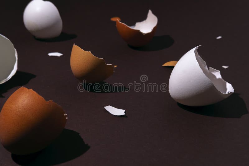 Easter egg and eggshell stock image. Image of beautiful - 172376777