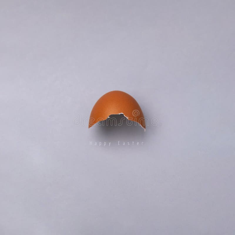 Easter egg and eggshell stock image. Image of easter - 174340935