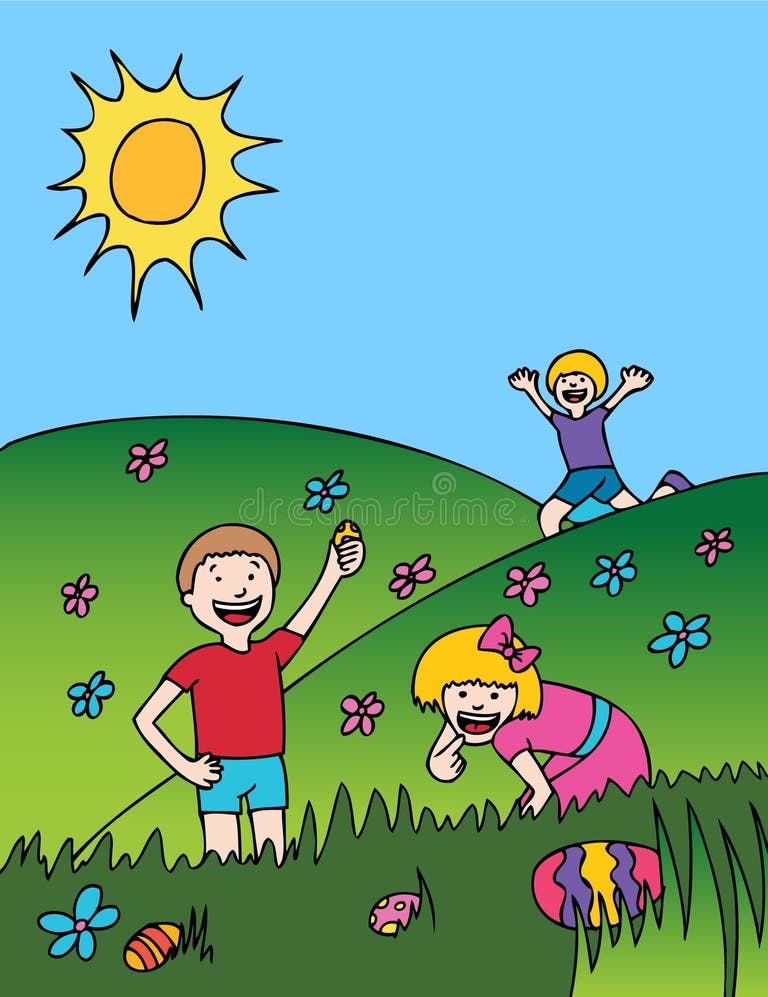 Religious Easter Egg Kids Stock Illustrations – 1,268 Religious Easter ...