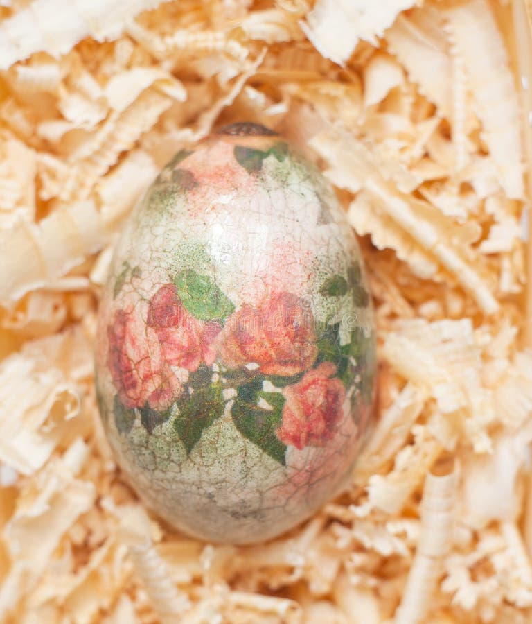 Easter Egg Made Decoupage Methods Stock Photo - Image of april, glossy ... Easter Egg Made Decoupage Methods Stock Photo - Image of april, glossy ...