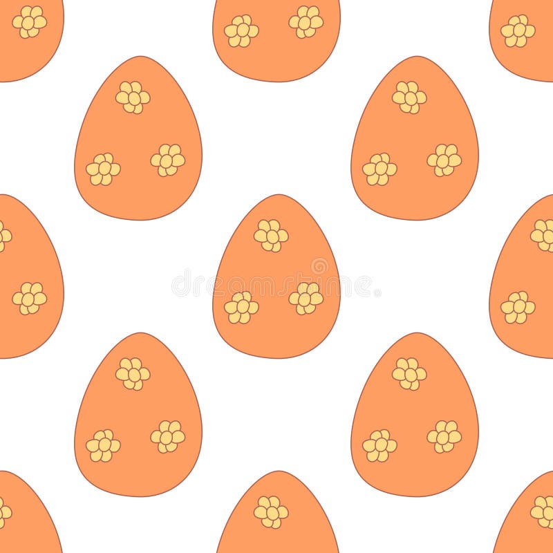 Easter Egg Pattern Hunting Spring Pattern Textile Stock Vector - Illustration of modern, hare ...