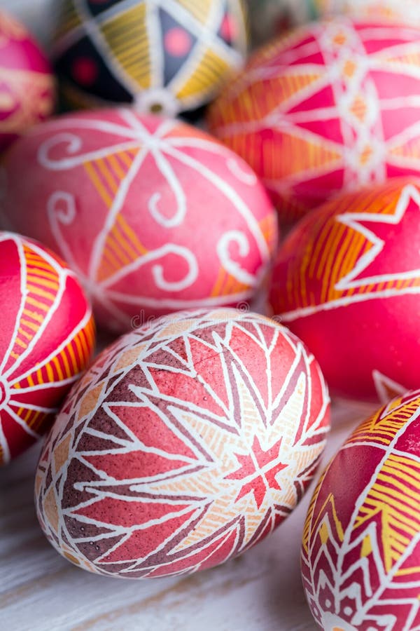 Easter egg Pysanka stock photo. Image of ancient, ornate - 136326582