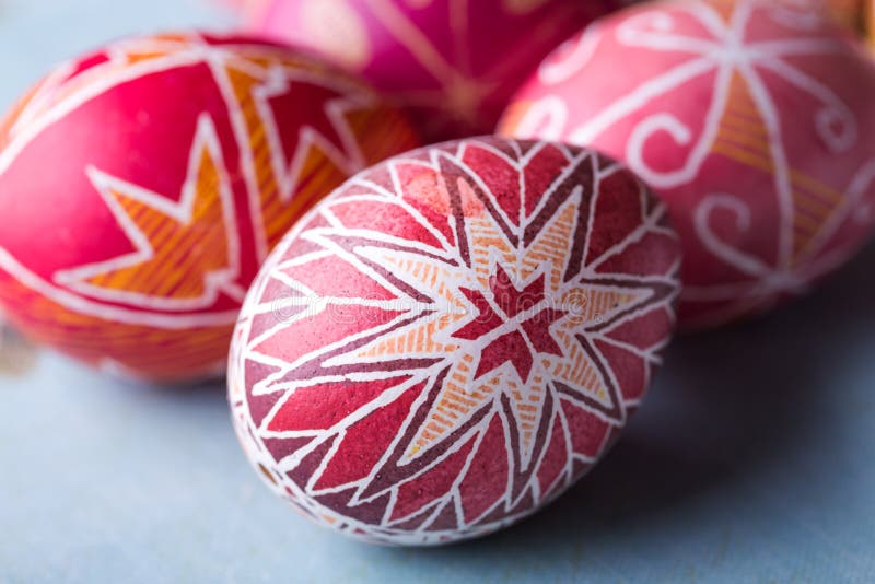 Easter egg Pysanka stock image. Image of ethnic, colorful - 137414907