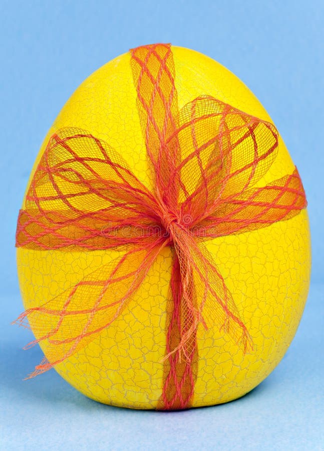 Easter Egg with ribbon stock photo. Image of ribbon, holiday - 24329392