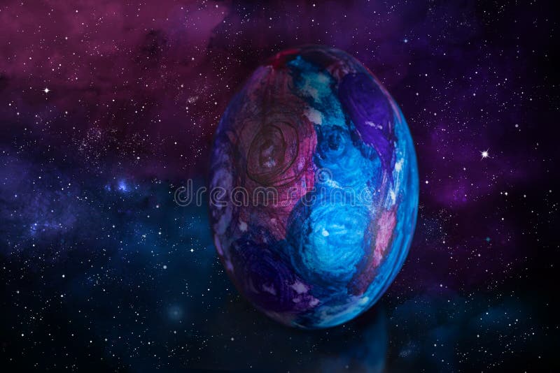 Milky Way Stars Easter Egg Stock Photos - Free & Royalty-Free Stock ...