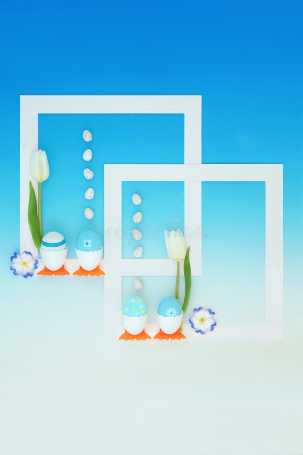 Cute Chicken Egg Cups Background Border Stock Photos - Free & Royalty ...