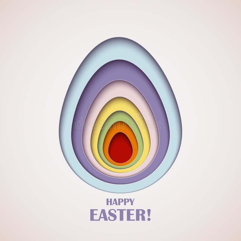 Easter Egg with Strips Pattern Texture Stock Vector - Illustration of ...