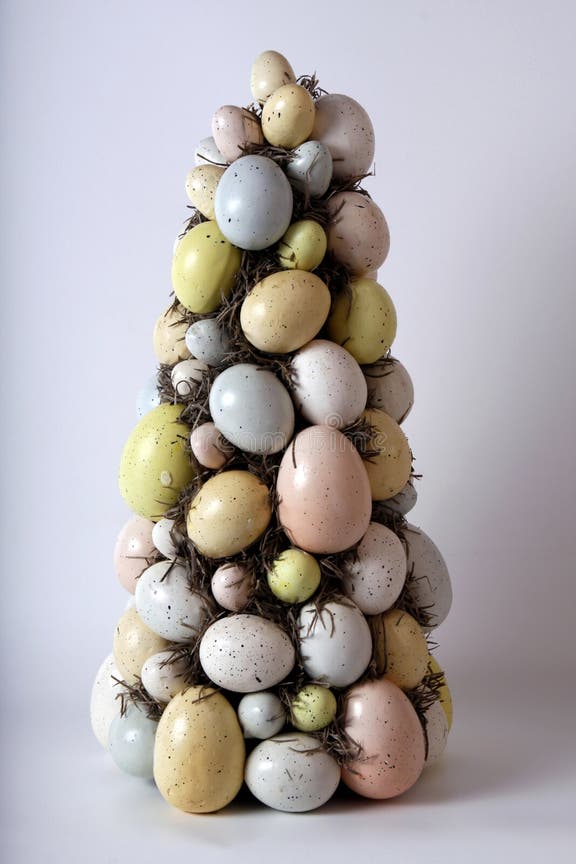 Easter egg tree stock photo. Image of colourful, festive - 17768376