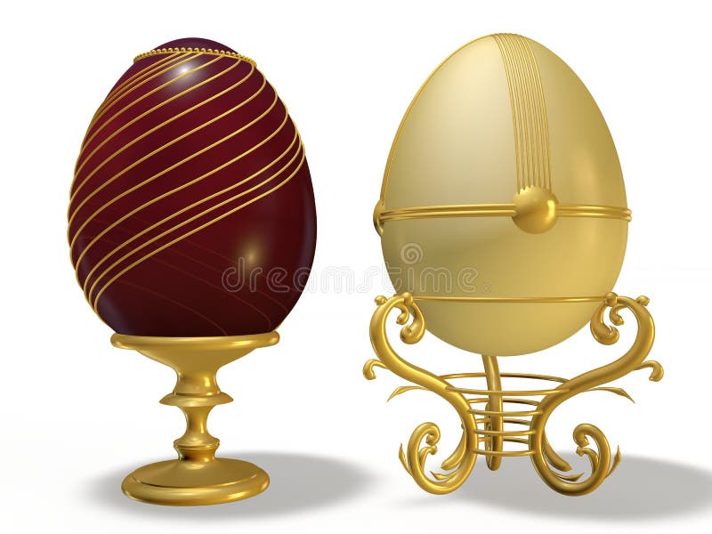 Easter Eggs stock illustration. Illustration of shiny - 23038230