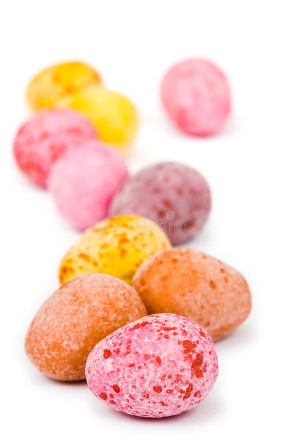 Mini easter eggs stock photo. Image of closeup, horizontal - 7588418