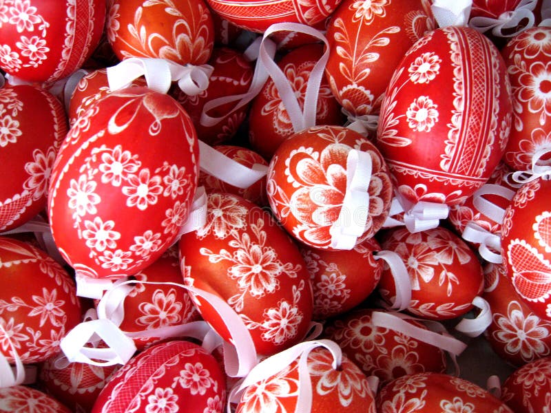 Easter eggs stock photo. Image of flowers, flower, eggs - 8598522