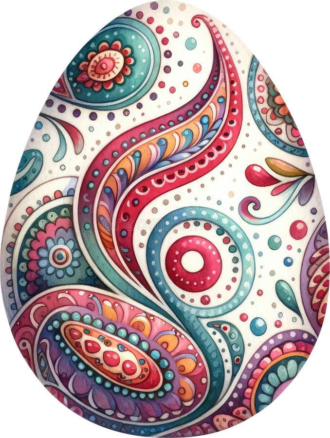 Easter Eggs Clipart, Painted Easter Egg, Spring Clipart, Easter Eggs ...