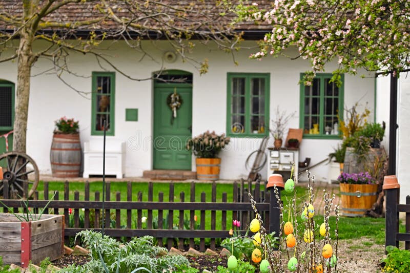 Easter Eggs in the Countryside Spring Season Stock Photo - Image of ...