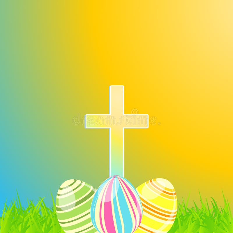 Easter Eggs Cross Grass Stock Illustrations – 252 Easter Eggs Cross Grass Stock Illustrations ...