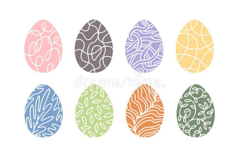 Easter Eggs, Floral, Nature, Leaf Background Collection, Egg Shape ...