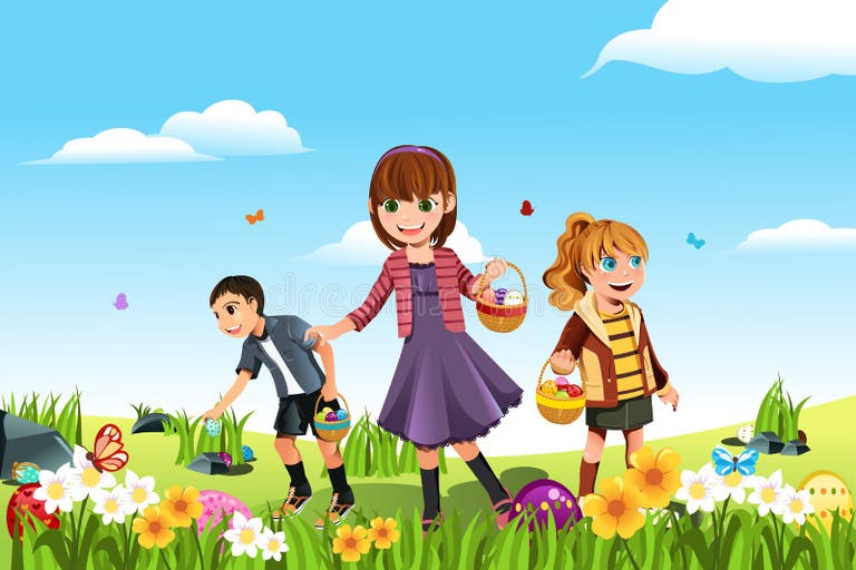 Religious Easter Egg Kids Stock Illustrations – 1,268 Religious Easter ...