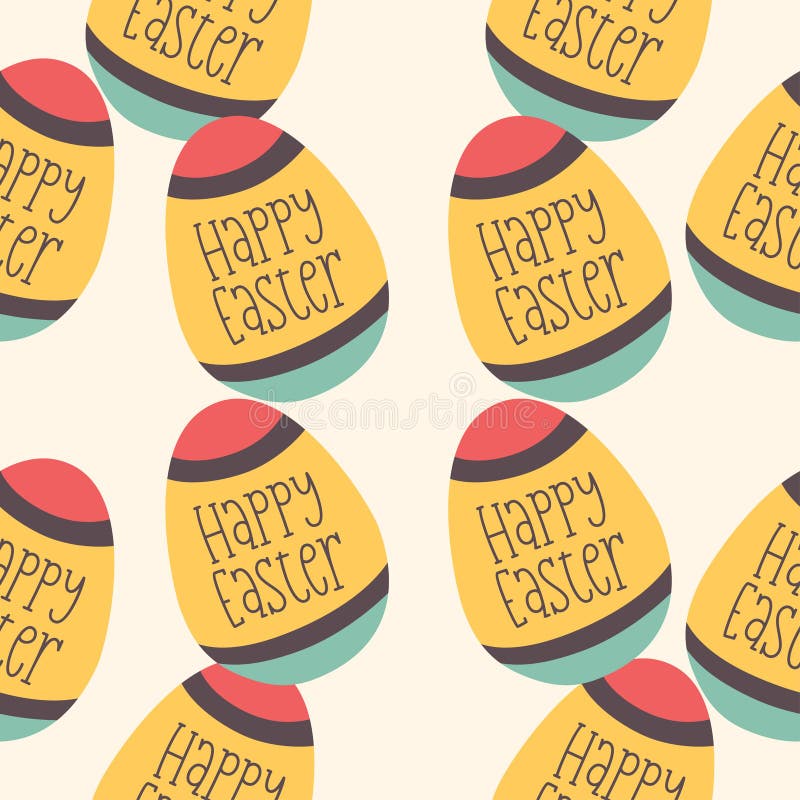 Happy Easter Text Flat Vector Illustration Stock Photos - Free & Royalty-Free Stock Photos from ...