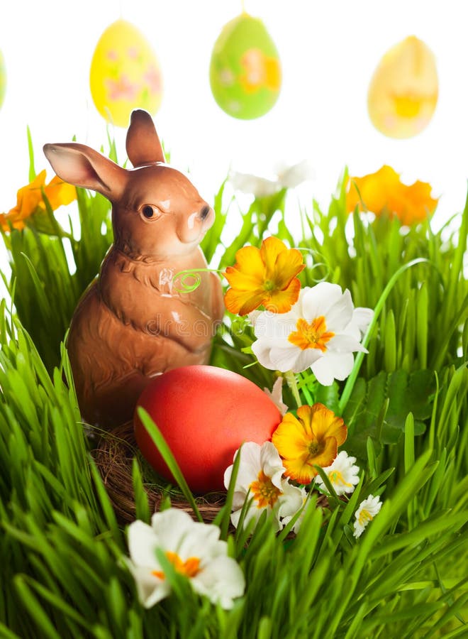 Easter rabbit stock photo. Image of traditional, rabbit - 12475024