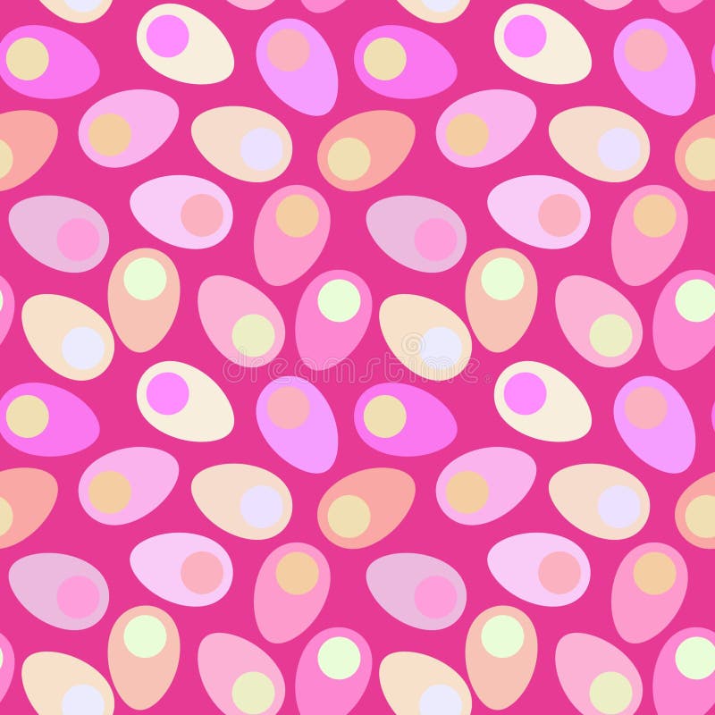 Easter Eggs Seamless Pattern for Wrapping Paper and Fabrics and Kids ...