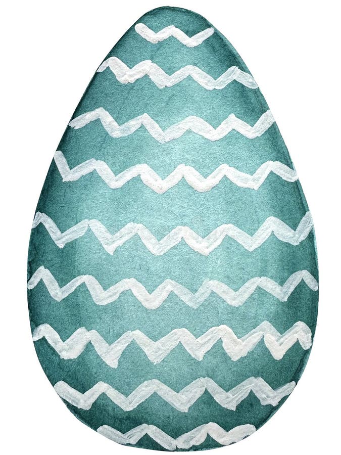 Easter Eggs. Set of Colorful Egg Hand Drawing Illustrations in ...