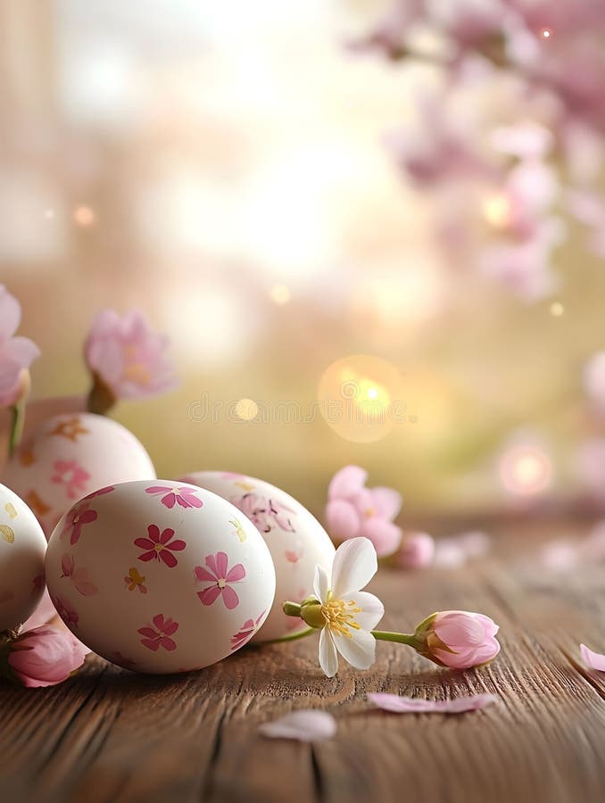 Easter Eggs and Spring Blossoms: a Delicate Celebration of Springtime ...