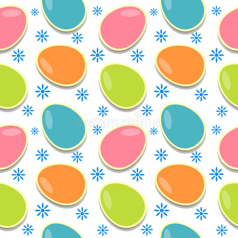 Easter Eggs Texture stock vector. Illustration of purple - 49429614