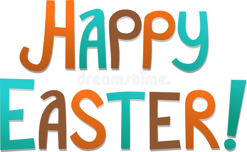 Easter feliz ilustração do vetor. Ilustração de postcard - 21905106