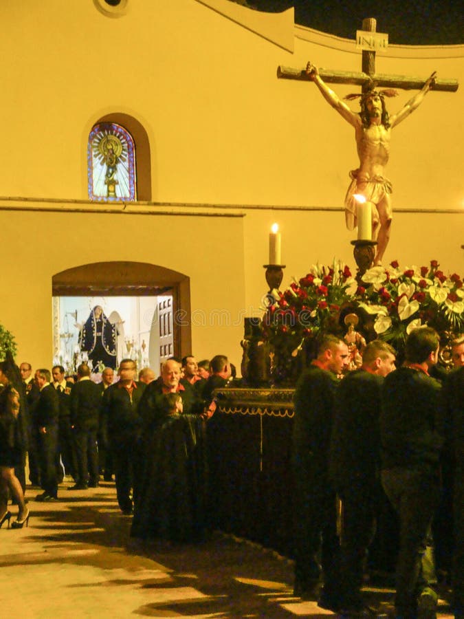 Spanish Easter Festival editorial stock photo. Image of holy - 48821173