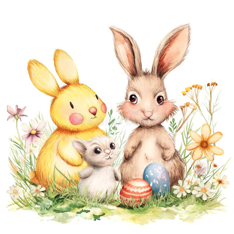 Easter Festival Image Generated by AI Stock Illustration - Illustration ...