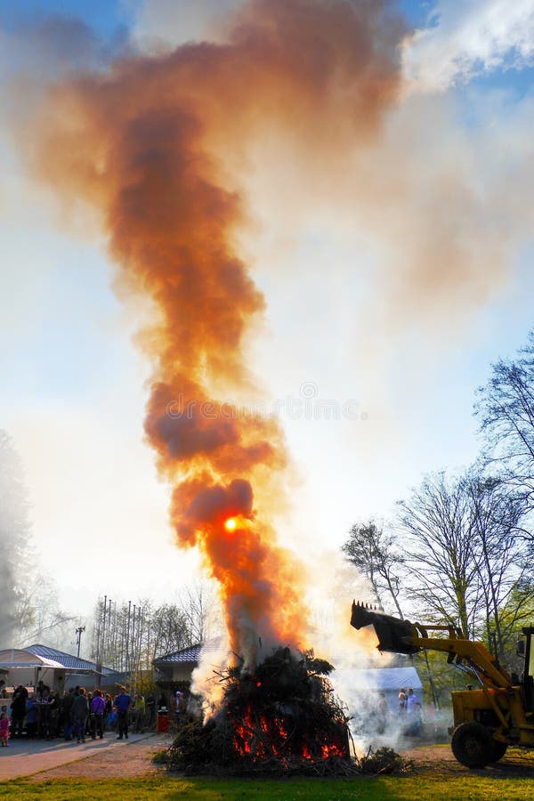 Easter fire stock photo. Image of giant, powerful, risk - 780508