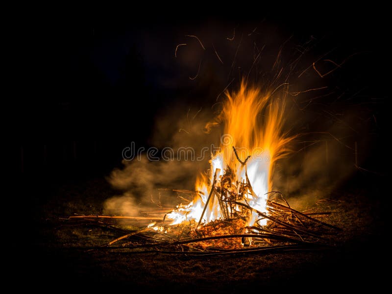 Easter fire tradition stock photo. Image of decorative - 115278882