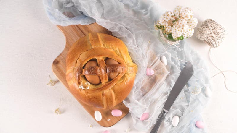 Easter folar with egg stock image. Image of table, holiday - 297096925