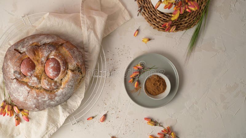 Easter folar with egg stock image. Image of table, holiday - 297096925