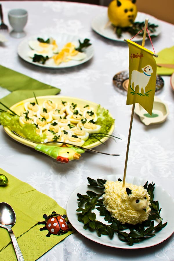 Hard Boiled Chicken Egg Family. Easter Food for Kids Stock Image ...