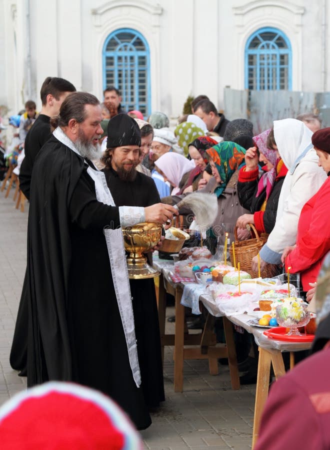 Easter food blessing editorial stock image. Image of equipment - 19275719