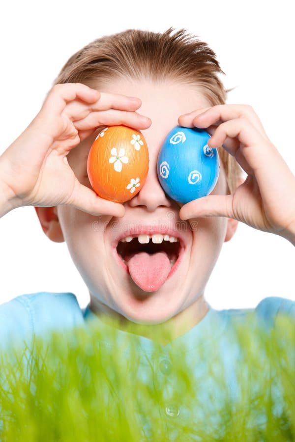 Easter fun stock image. Image of little, festival, funny - 23184599