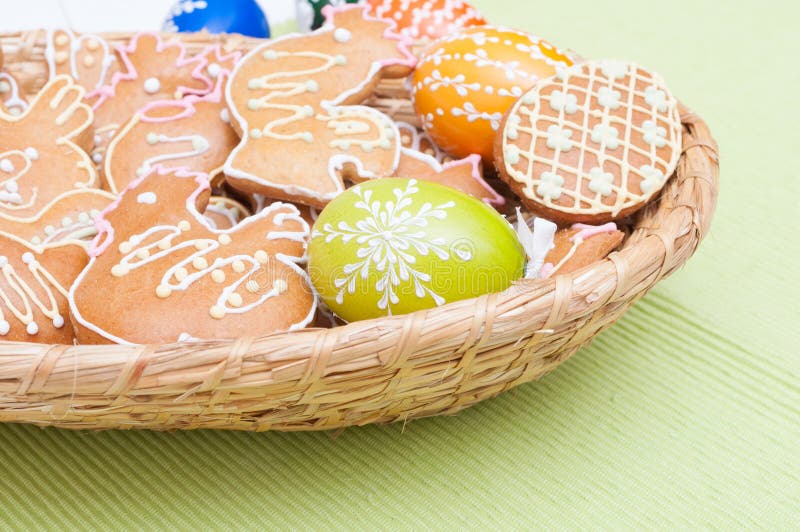 Easter Gingerbread stock photo. Image of cookie, snack - 23139090