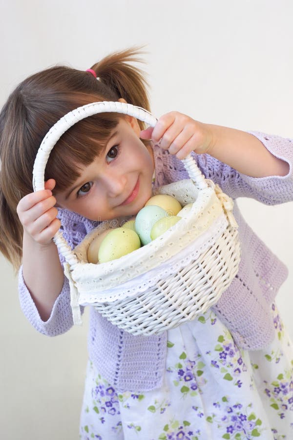 Easter girl stock photo. Image of celebration, holiday - 12911492