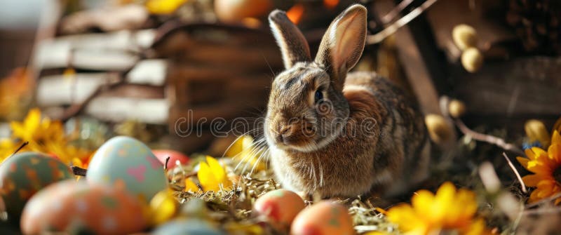 Easter is a Great Reason To Have Rabbits for Easter Stock Illustration ...