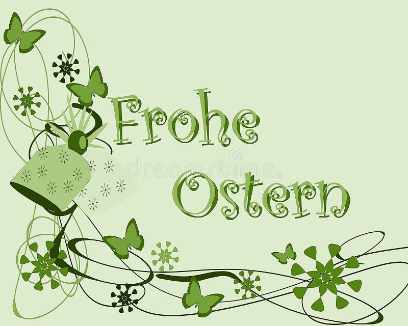 Frohe Ostern stock photo. Image of greetings, holiday - 34947600