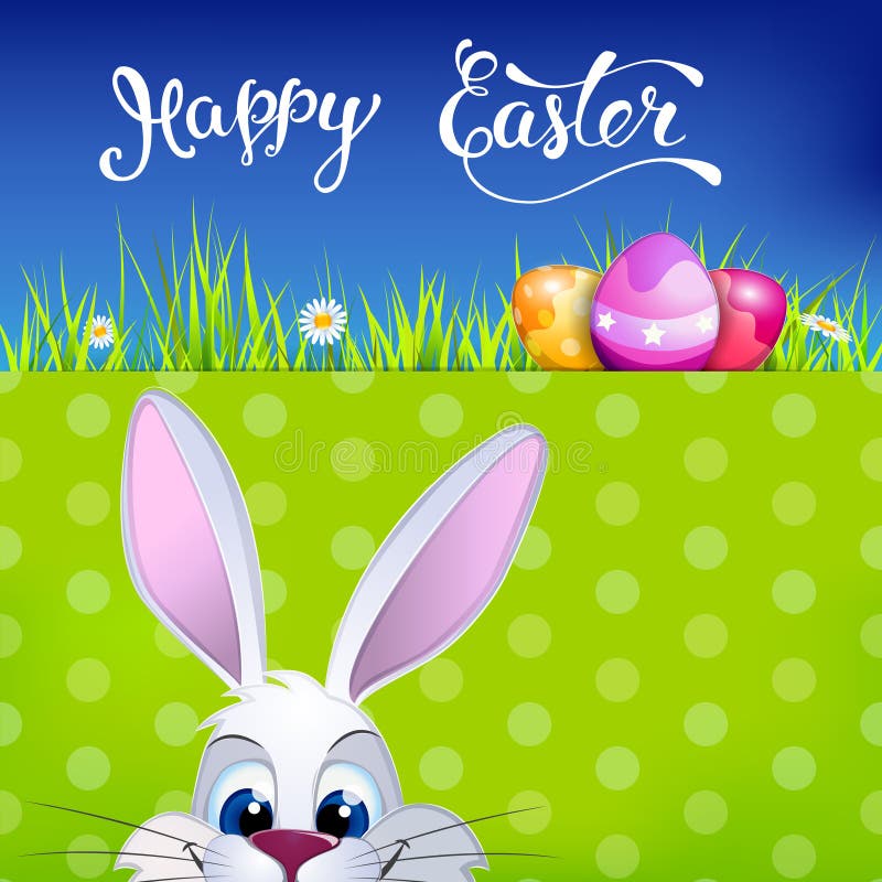 Easter Rabbit Posters Stock Illustrations – 4,669 Easter Rabbit Posters ...
