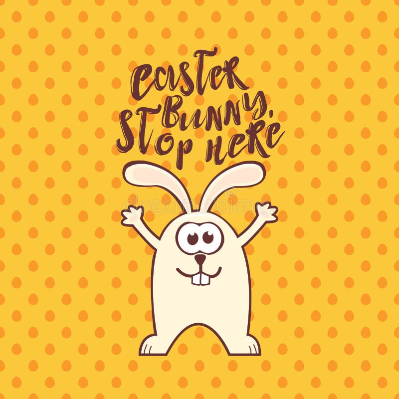 Stop Rabbit Stock Illustrations – 393 Stop Rabbit Stock Illustrations ...