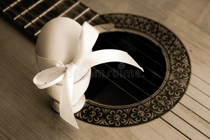Easter guitar stock image. Image of guitar, contrast - 67203139